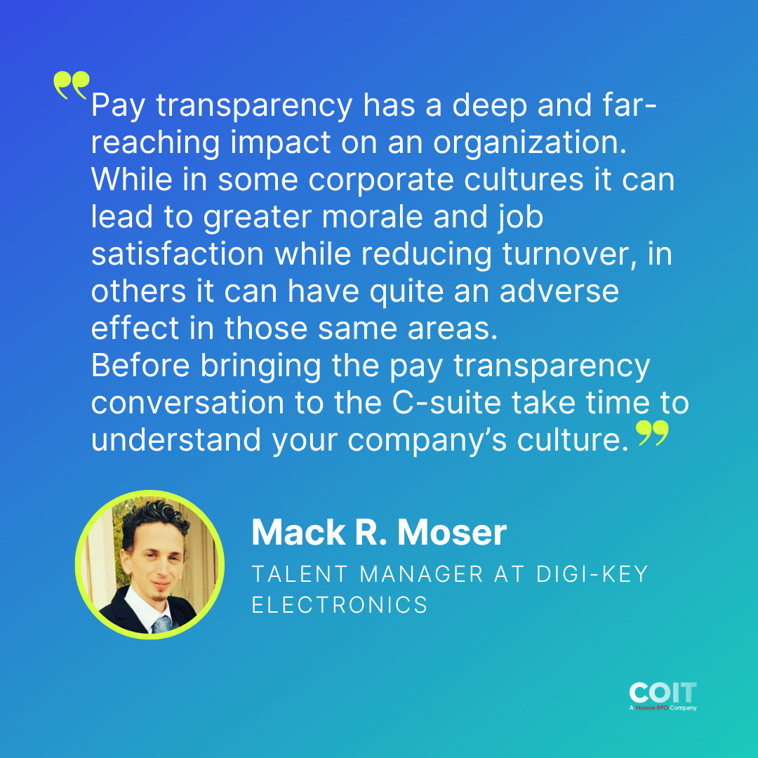 How does pay transparency affect employee motivation and retention ...